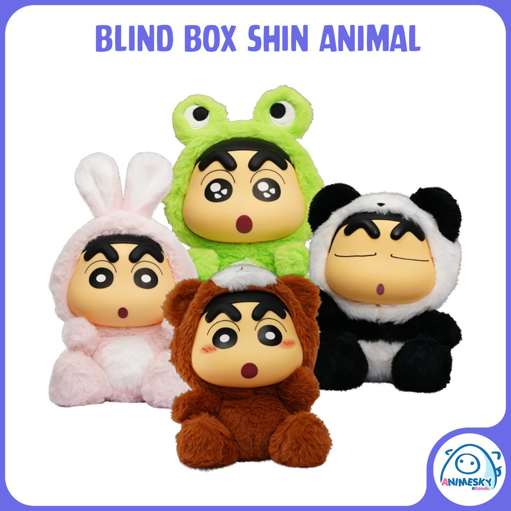 [BLIND Box] Genuine Shin Animal Doll Model - Shin Plastic Doll Pencil ...