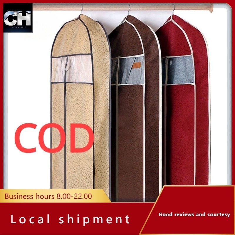 Clothes Dust Cover Case Wardrobe Clothes Protector Hanging Garment Suit ...