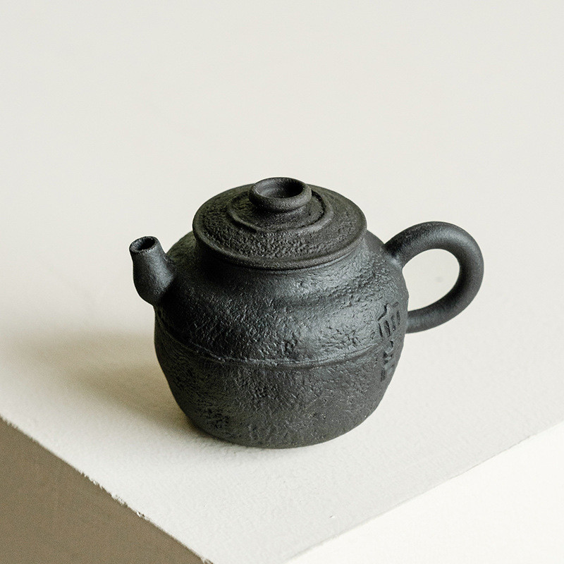 Handmade Old Clay Silent Style Stoneware Single Teapot Ball with Hole ...