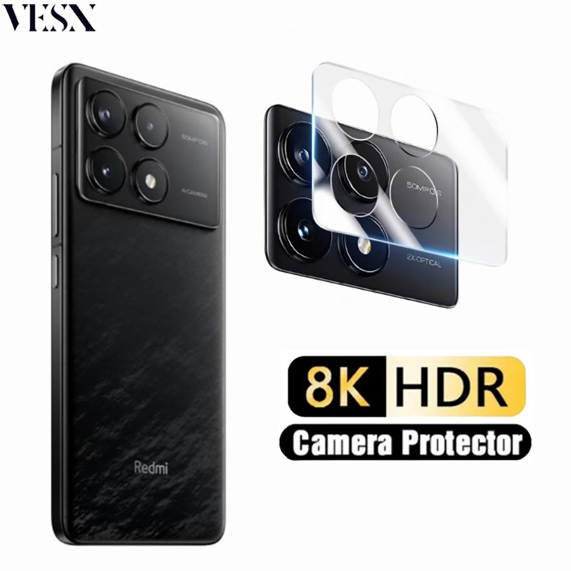 Full Coverage Camera Lens Protector Film For Xiaomi Redmi K70 K70E K60 K60E K50 K40 Gaming Ultra ...