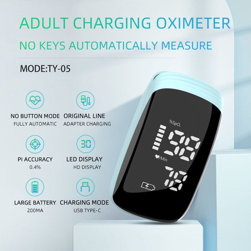 GG+USB Charge Oximeter Pulse Rate Blood Oxygen Saturation Monitor ...