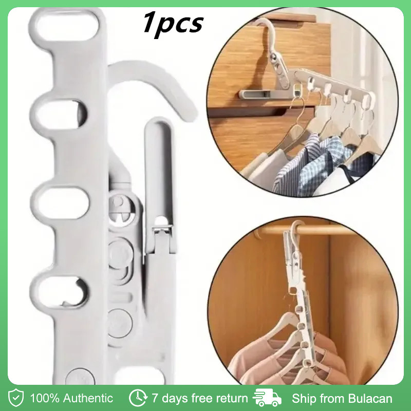 Clothes Hanger Organizer Rack Multifunctional Foldable Pants Storage ...