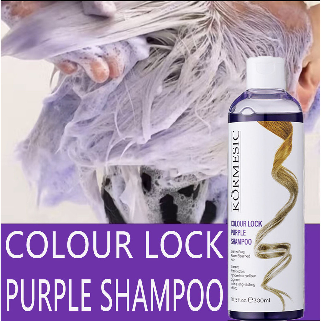Keratin Purple Shampoo, Purple Blondie, Silver Shampoo/COLOUR LOCK ...