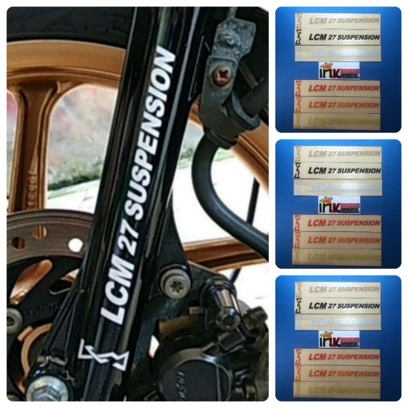 Sticker LCM 27 SUSPENSION CUTTING | Shopee Philippines