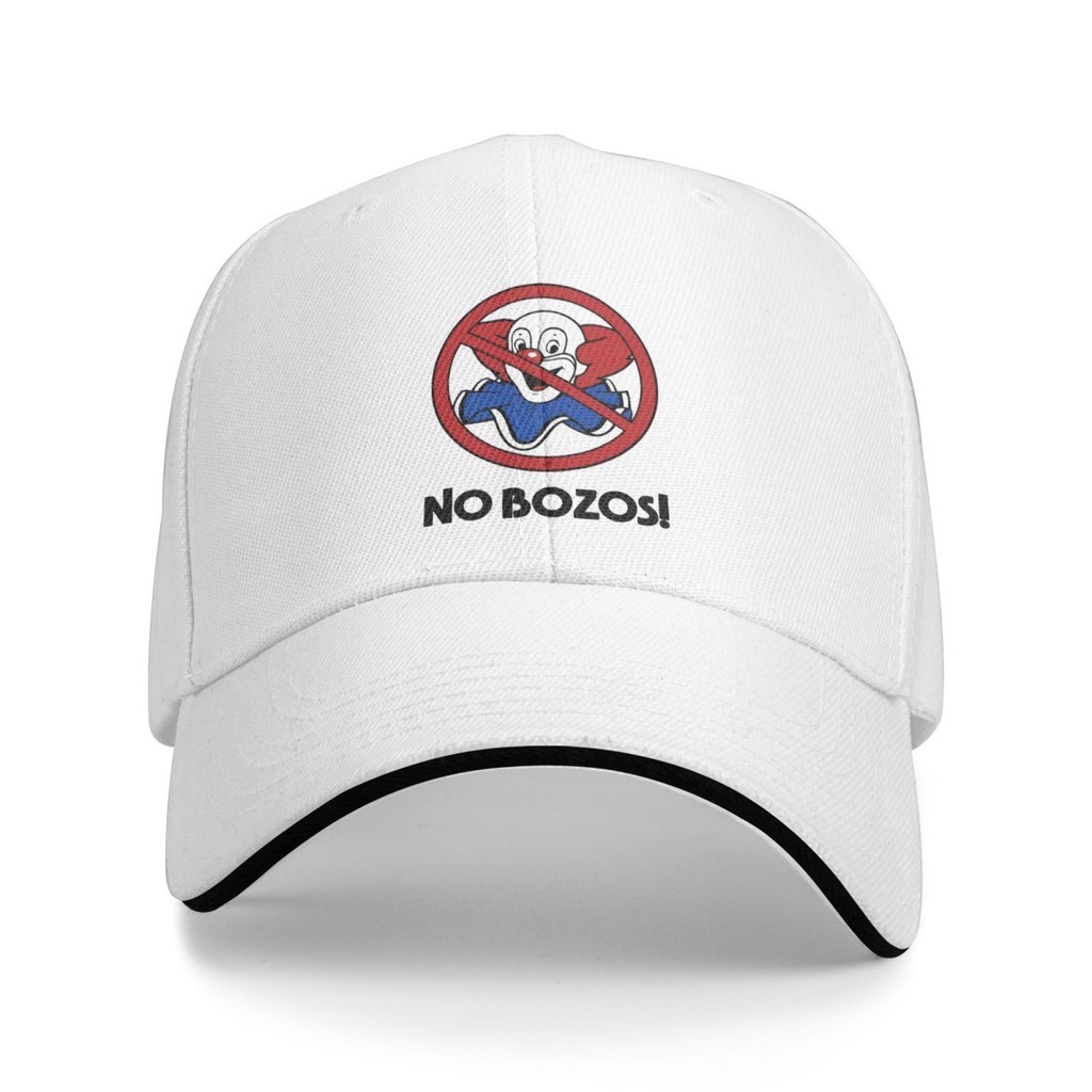 No Bozos The Clown Logo Newest Novelty Graphics Baseball Cap | Shopee ...