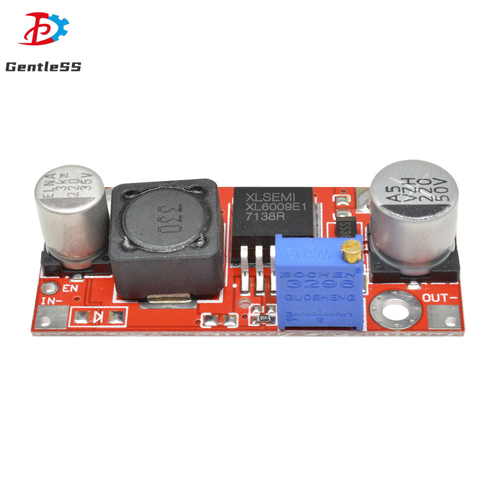 XL6009 Module Cylindrical Inductor DC-DC Boost Conversion Module ...