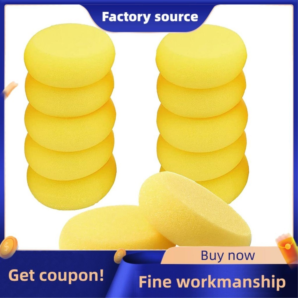 50Pcs Clay Sponge Pottery Sponges for Clay, Round Sponge, Clay Sponges ...