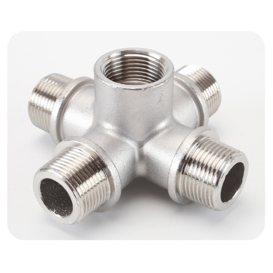 Sus304 Five-Way Joint DN6/8/10/15/20/25/32 Female Threaded Male Thread ...