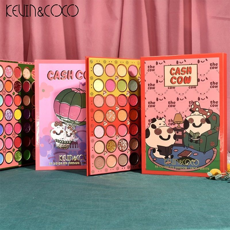 Coco/cross-border Exclusively Supply KEVIN & COCO 82 Color Eyeshadow ...