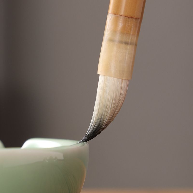 Man Chung San Doubled Both Writing Brush Semi-Cursive Script Regular ...