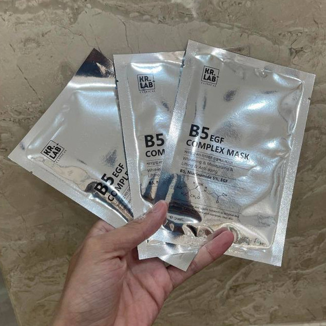 (Try 5g) B5 EGF Complex Mask Kr.Lab | Shopee Philippines