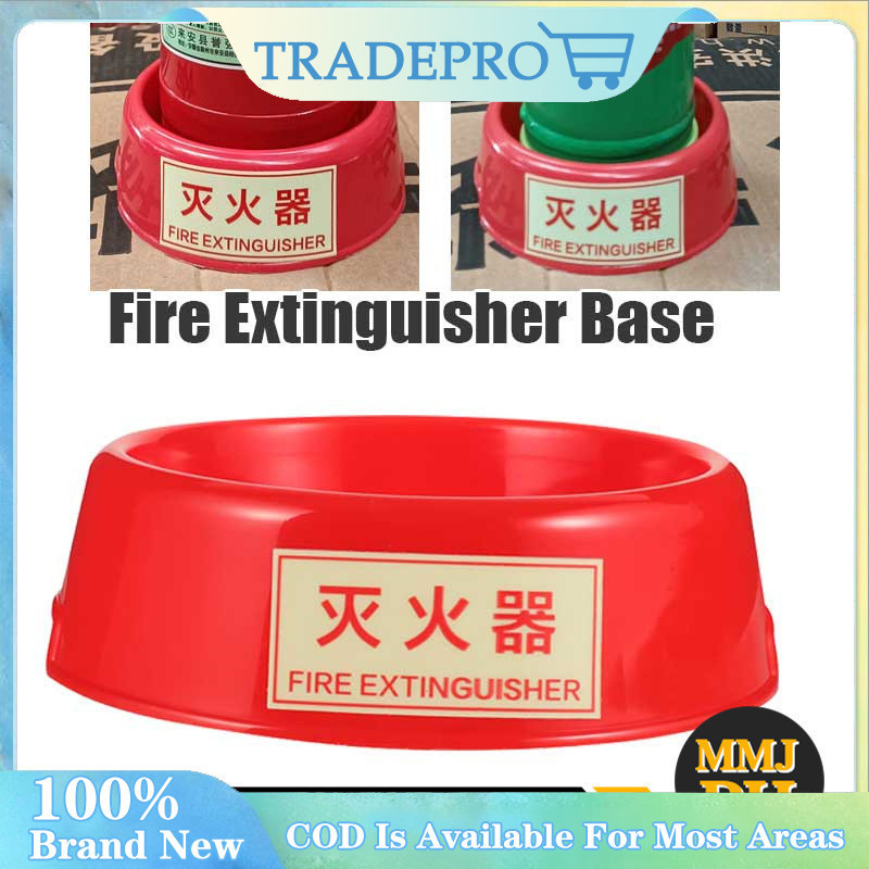 Fire Extinguisher Base Red Plastic Fire Extinguisher Stand | Shopee ...