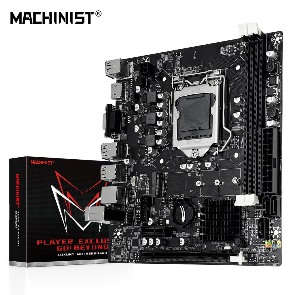 MACHINIST H61 Motherboard LGA 1155 DDR3 RAM Compatible With Intel Core ...