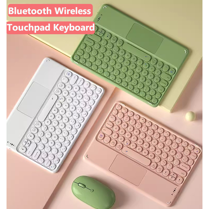 Wireless Bluetooth 10inch Keyboard with Touchpad Rechargeable Tablet ...