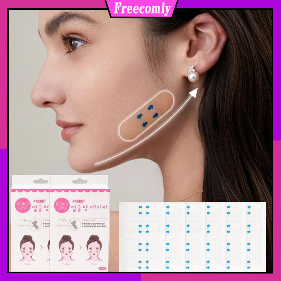 Buy 3 Free 2 Invisible Face Lift Stickers Facial Neck Eye V Shape Tape ...