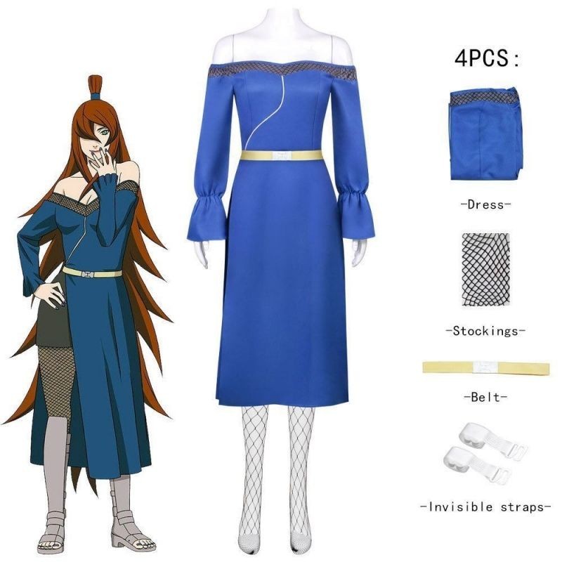 Naruto cos Terumi Mei cos clothing Boruto The Hidden Mist Village Fifth ...