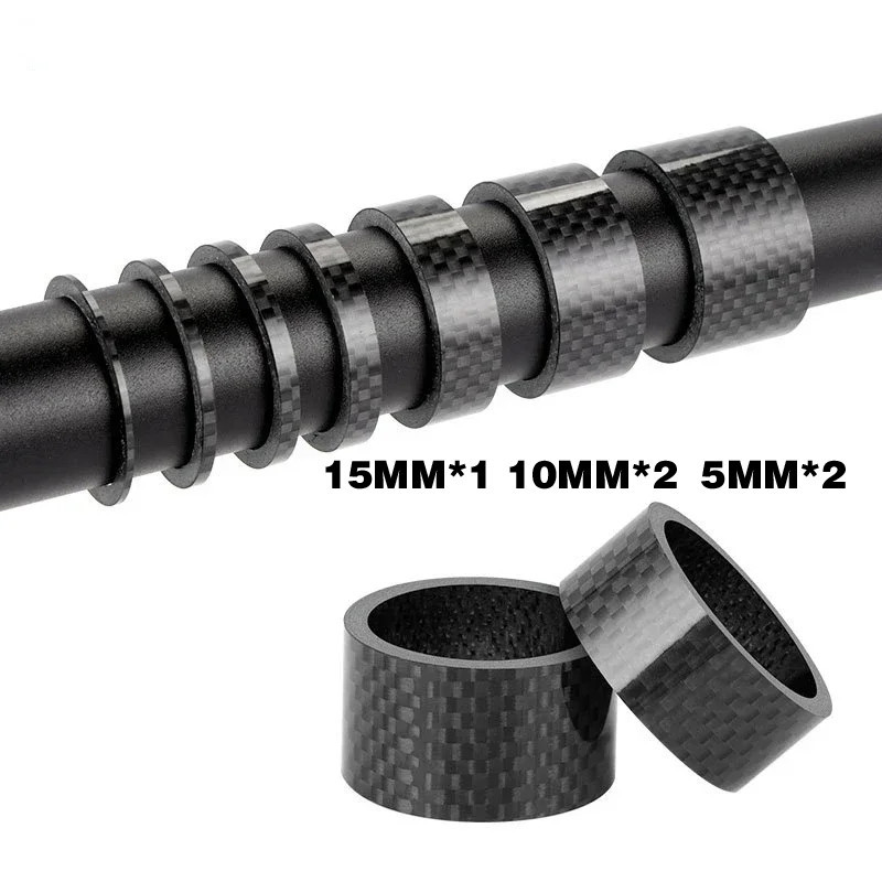 1/set Bicycle Carbon Spacer Mountain Bike Carbon Spacer Bicycle ...