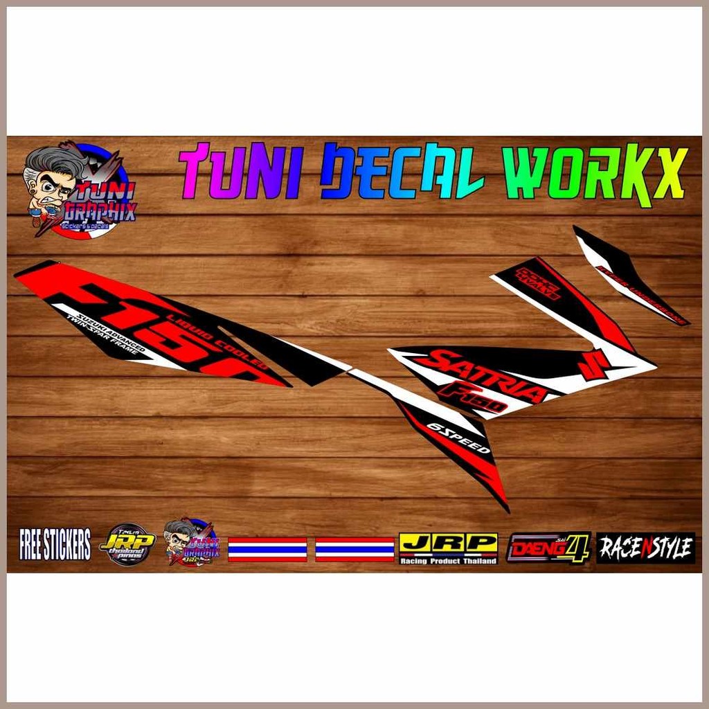 Suzuki:dHvv%Raider~L?150*W?FI*r?Satria*z?Stock*W?Decals*C?Set | Shopee ...