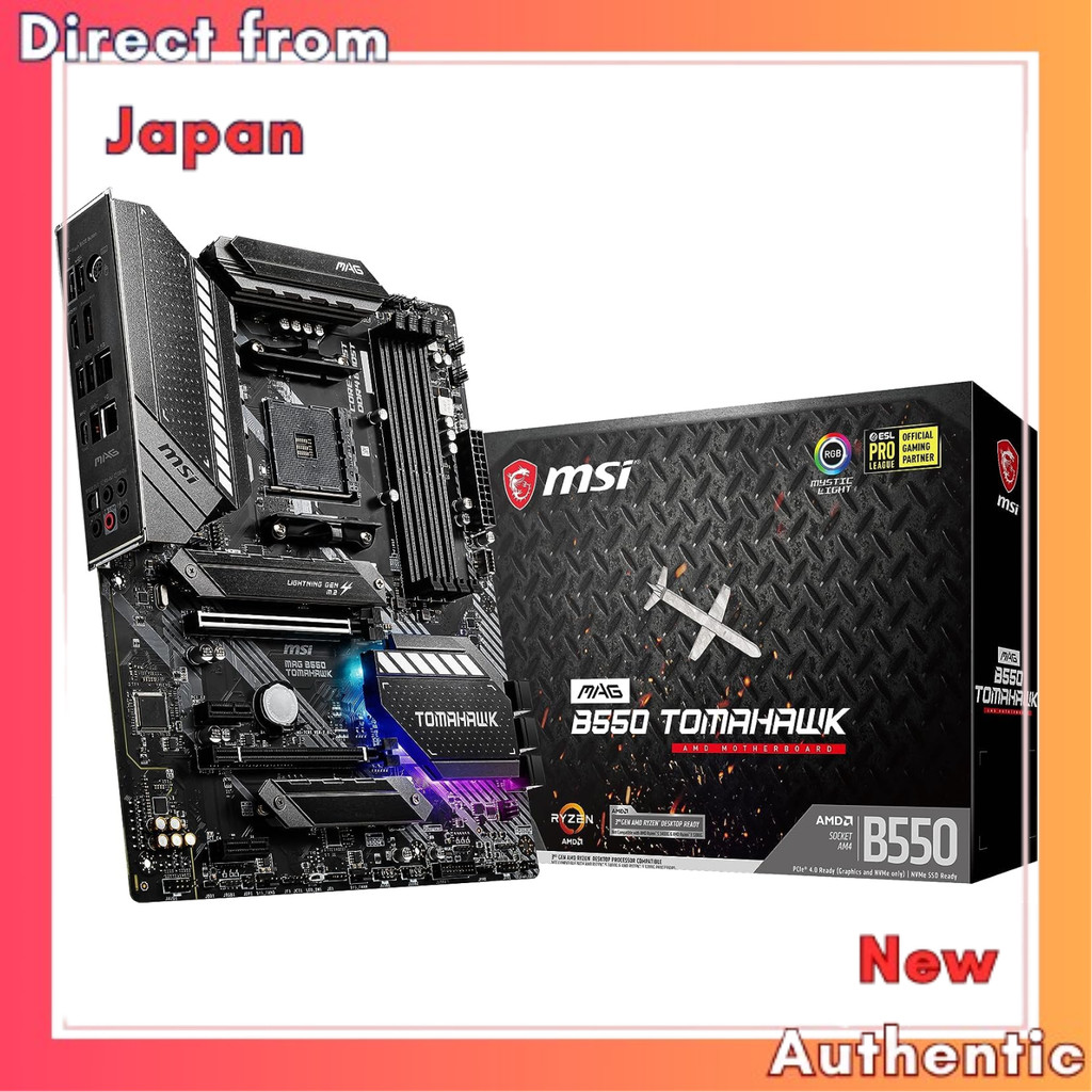 MSI MAG B550 TOMAHAWK Motherboard ATX [With AMD B550 Chipset] Ryzen ...