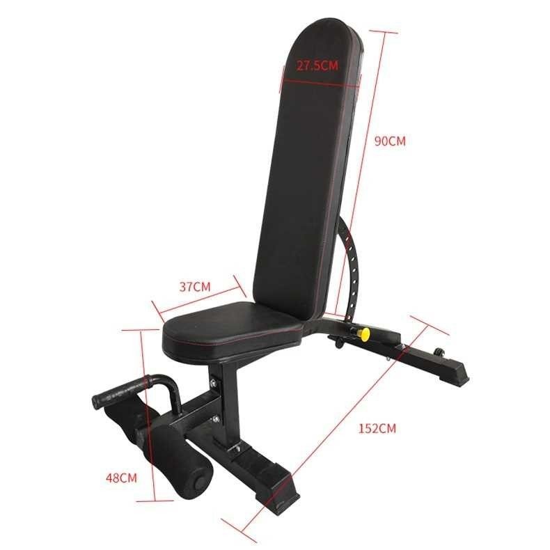 Dumbbell Bench Home Multi-Functional Bench Press Adjustable Fitness ...