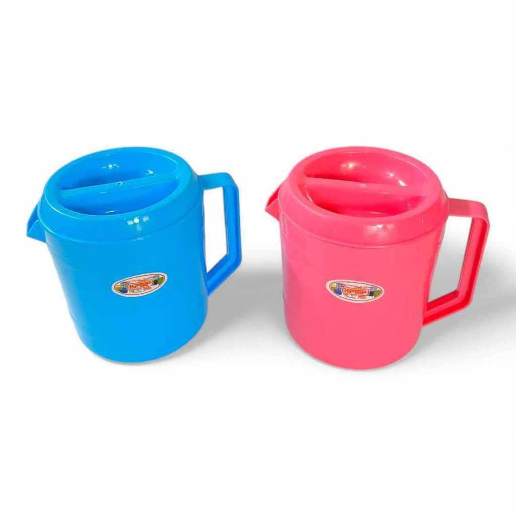1Tap Pitchel Opaque 1-Liter Plastic Pitcher Water Jug Container ...