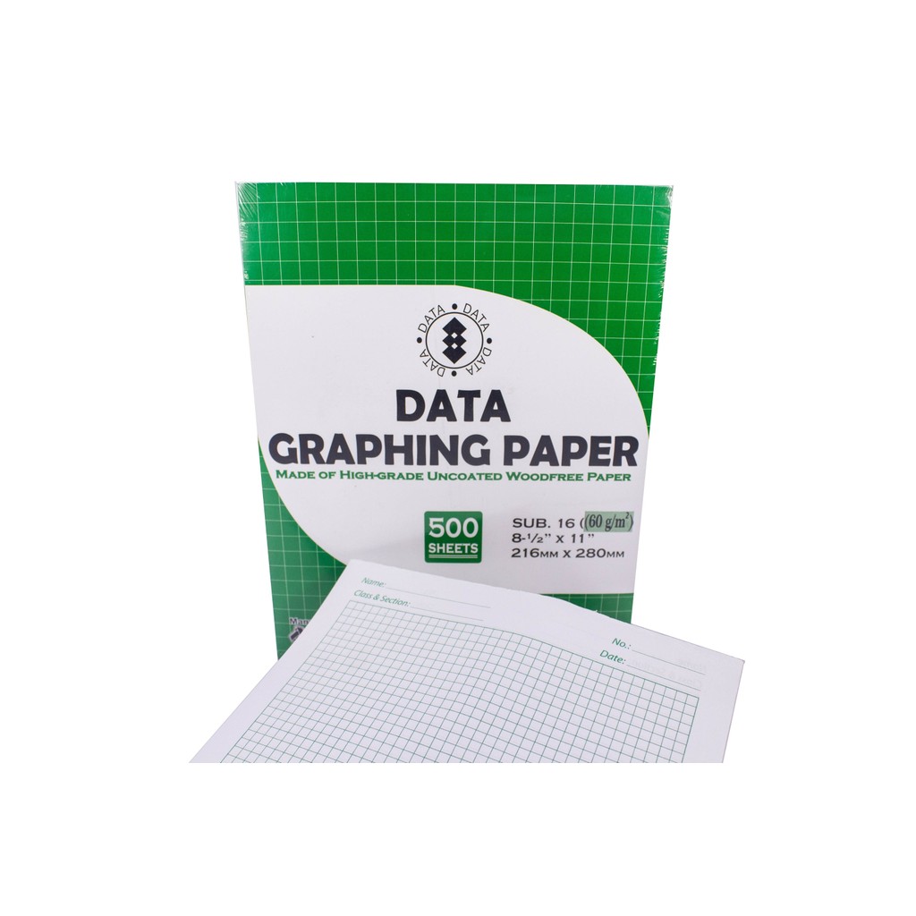 Graphing Paper 8.5x11in | 500pcs | Shopee Philippines