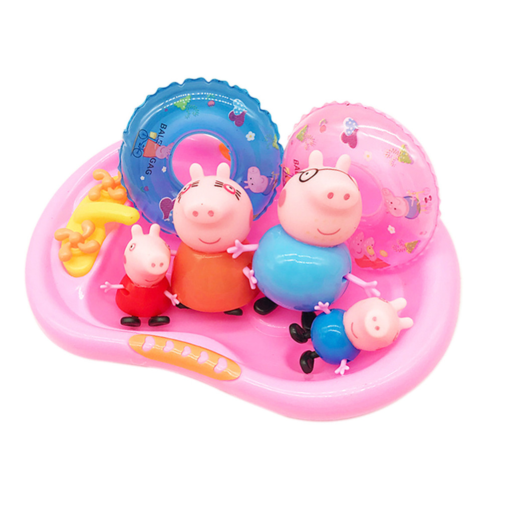 Children's Mini Swimming Ring Peppa Pig Playhouse Peppa Pig Little ...
