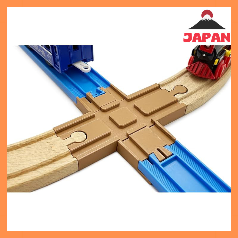 Universal Wooden Train Track Connectors and Crossings Set (Compatible ...