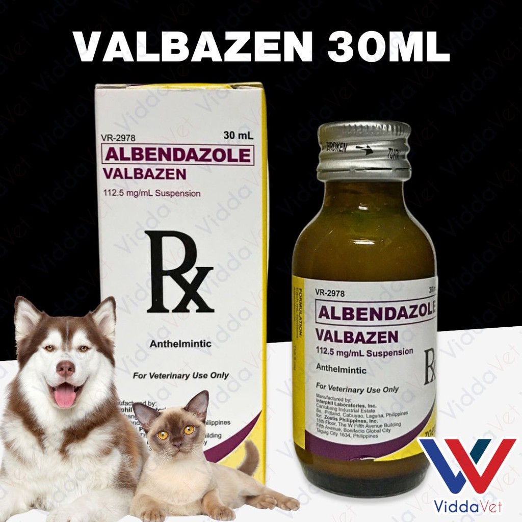 30ml Valbazen Pamurga para sa ating mga Alagang hayop | Shopee Philippines