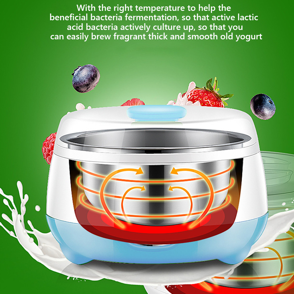 1L Automatic Yogurt Machine Multifunctional Electric Mini Yogurt Maker ...