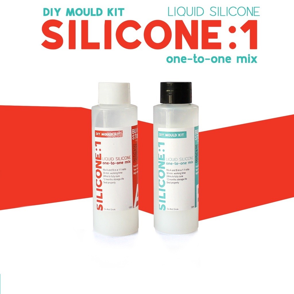 DIY Liquid Silicone Mold Making Kit 1:1 Mix Ratio Rubber for Clear ...