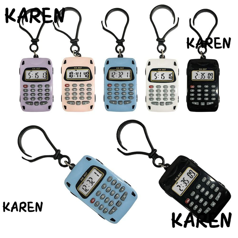 KAREN Electronic Calculator, Mini 8 Digits Display Pocket Calculators ...