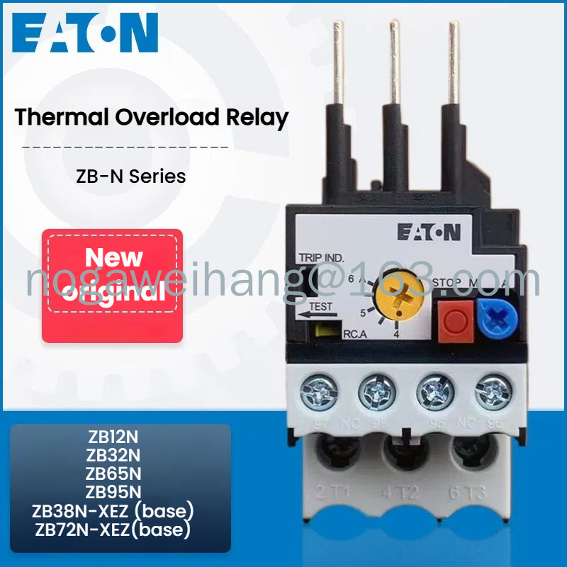 EATON ZB12N ZB32N ZB65N Motor overload and overheating protector ...