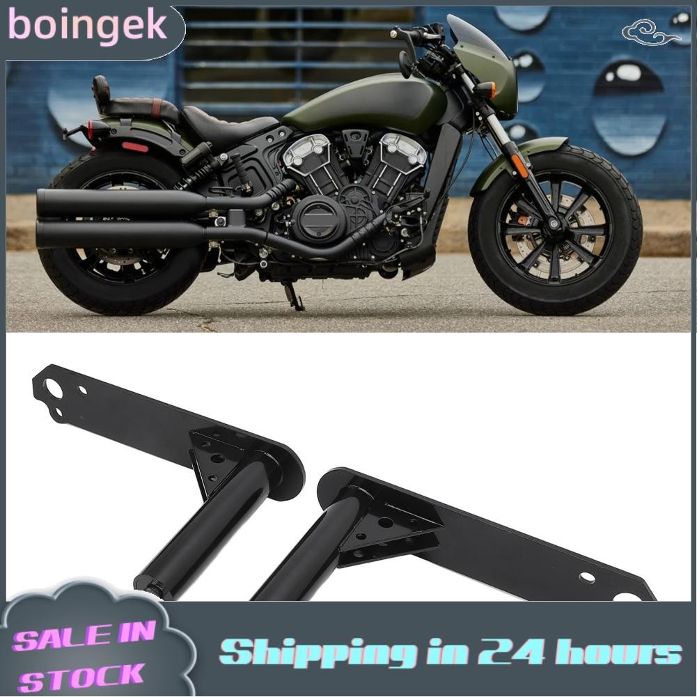 Boingek Motorcycle Rear Highway Engine Guard Crash Bar Falling ...