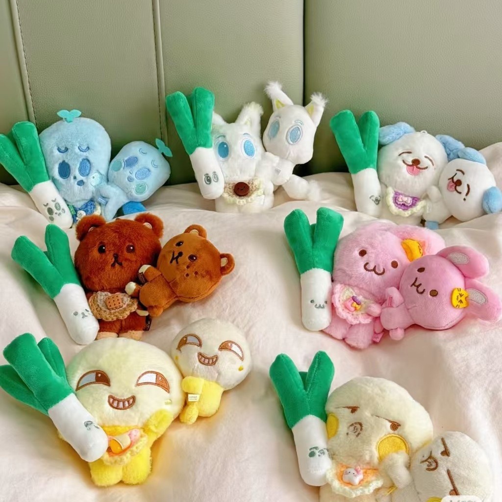 Kpop Idol NCT DREAM Plush Cartoon Fun Scallion Shaped Magnetic Suction ...