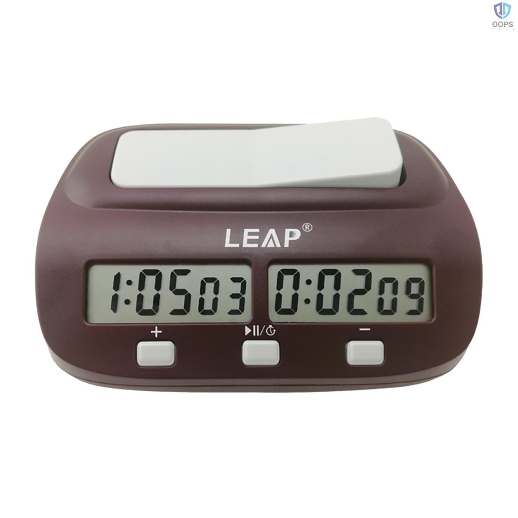 【oopsph】- Professional Digital Chess Clock Count Down Chess Timer with Alarm Electronic Board ...