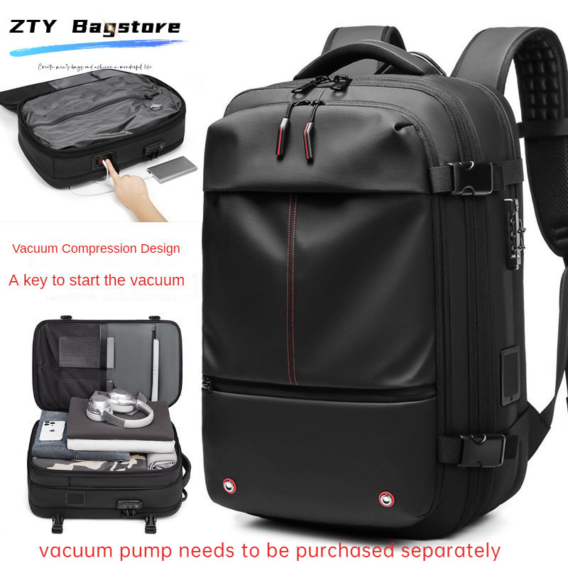 Vacuum Backpack Large Capacity Backpack Waterproof Vacuum Compression ...