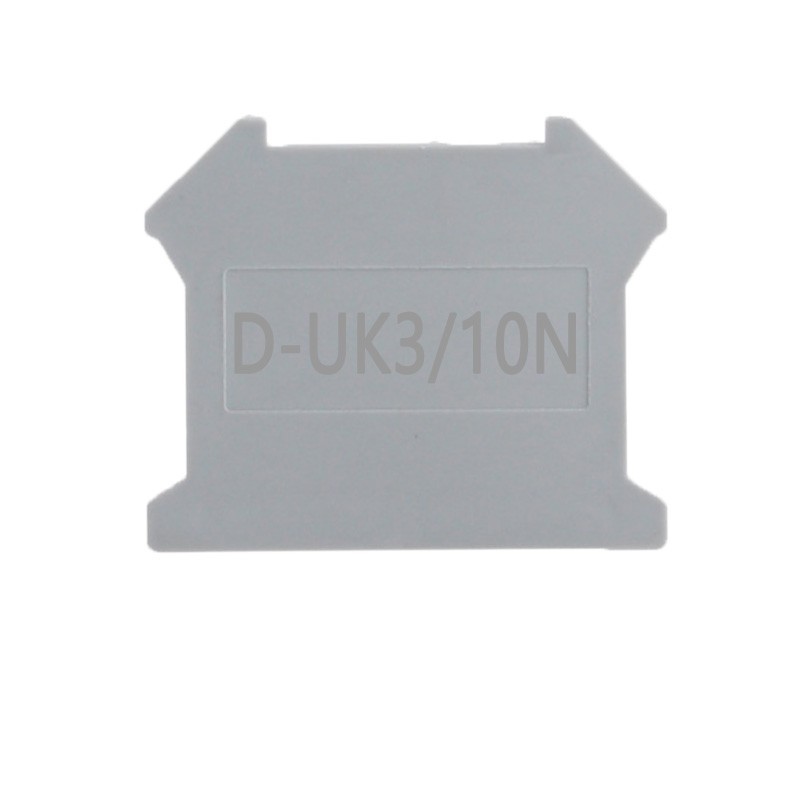 Terminal baffle D-UK3 10N UK3NUK5NUK6NUK10N terminal partition terminal ...