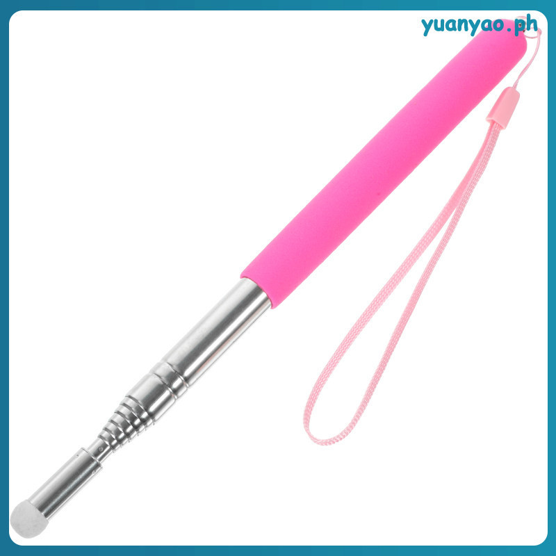 Teaching Aids Telescopic Hand Pointer Extendable Pointing Rod White ...