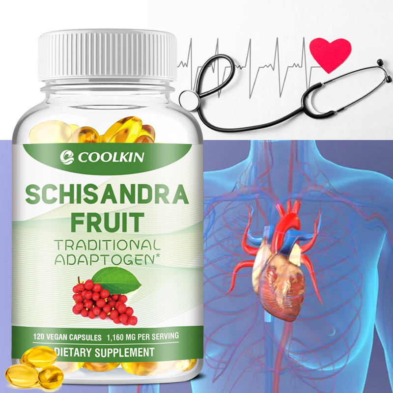 COOLKIN Schisandra Fruit Supplement - Tradisyunal na Adaptogen, Liver ...