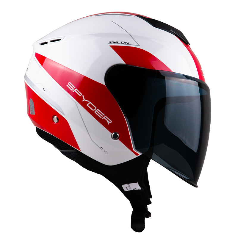 Spyder Zylon GD - ARMADA S1 - Open Face Helmet with Dual Visor (Free ...
