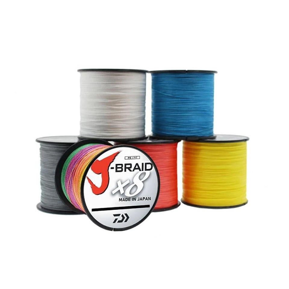 DAIWA 4/8 Strands J Braid Fishing Line 300m 500m Japan PE Braided Line ...