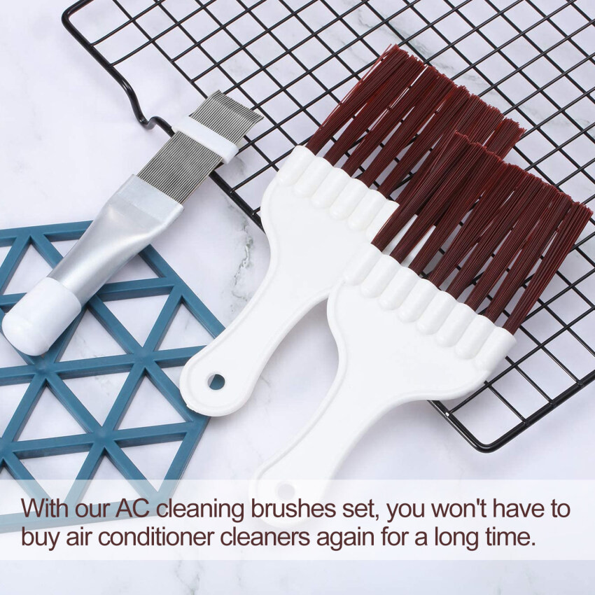 Air Conditioner Condenser Fin Comb, Fin Cleaning Brush Air Conditioner ...