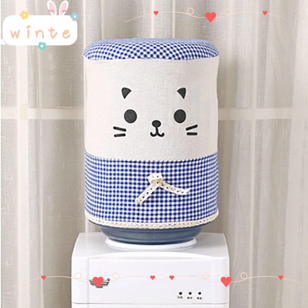 WINTE Bucket, Fabric 5 Gallon Water Dispenser, Decor Dust Cover Home ...