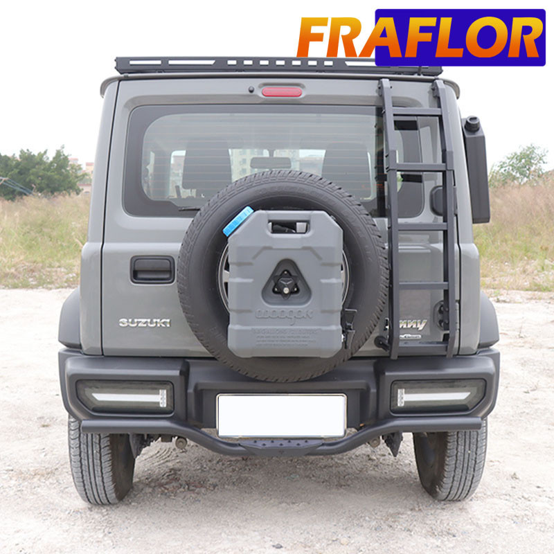 For Suzuki Jimny JB64 Sierra JB74W 2019-2024 Auxiliary Water Can 21L Spare Tire Bracket Mounted ...