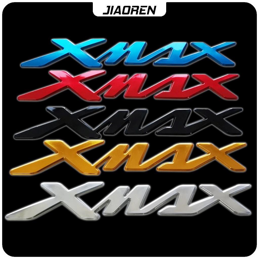 xmax emblem for motorcycle yamaha xmax 300 3d logo embossed | Shopee ...