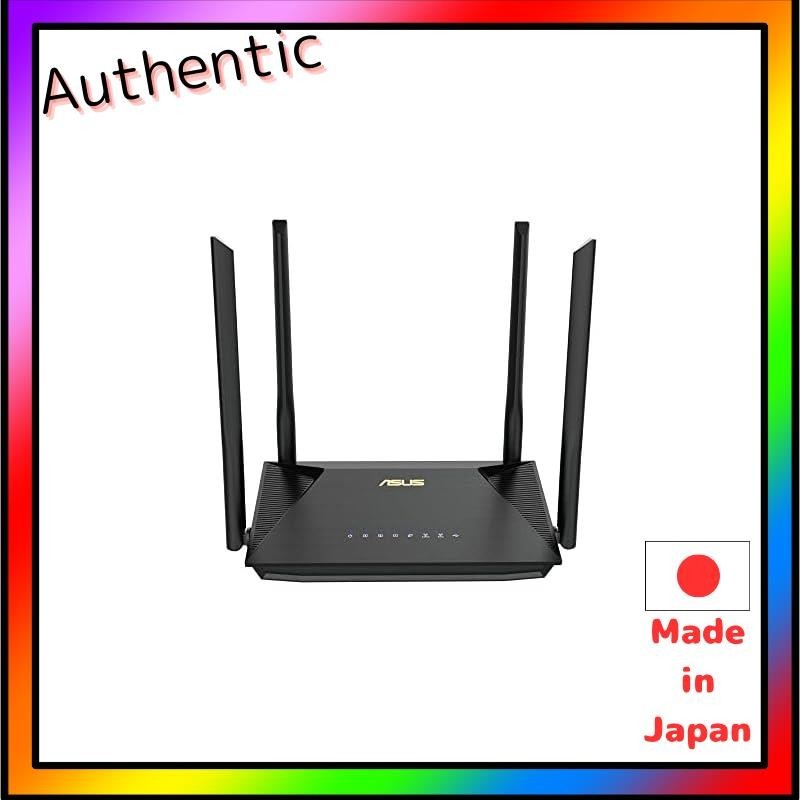 ASUS WiFi Wireless Router WiFi6 1201+574Mbps v6 plus/ Compatible with OCN Virtual Connect Dual ...