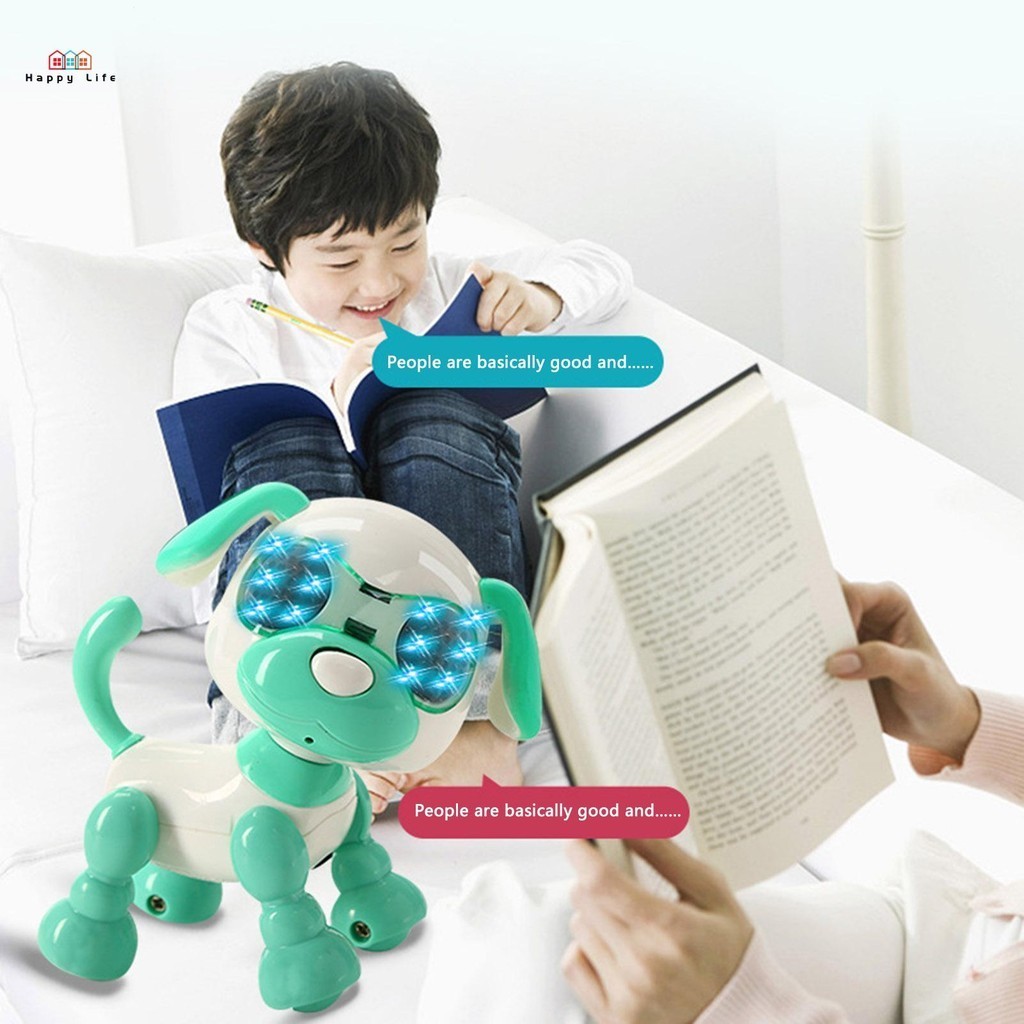 Interactive Intelligent Robot Dog Toy Walking Dancing Robot Puppy with ...