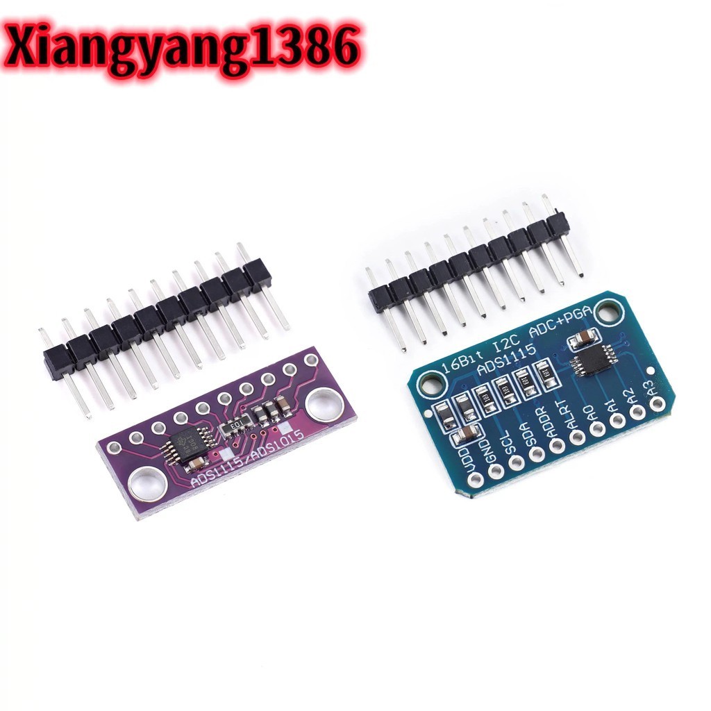 I2C ADS1115 16 Bit ADC 4 channel Module with Programmable Gain ...