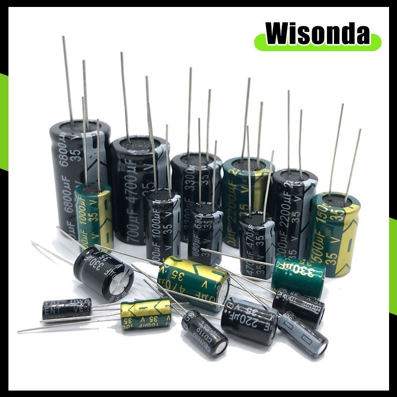 DIP 10V 16V 25V 35V 50V Direct insertion aluminum electrolysis 0.1UF 0.22UF 0.33UF 0.47UF 1UF ...